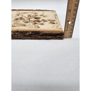 Handmade | Wall Decor | Handmade Pyrography Blue Jay Birds Pair Wooden ...